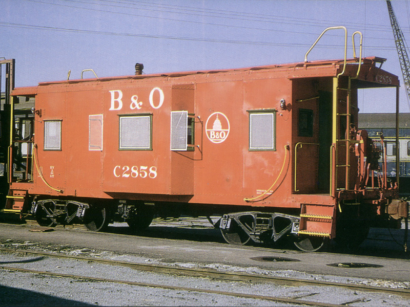 B&O I-17 Bay Window Caboose