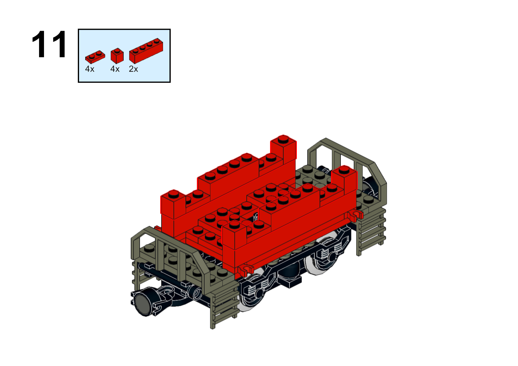 Motorized Caboose - Instructions